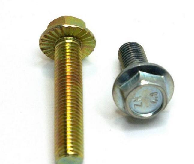 پیچ فلنج DIN 6921 hex flange 8.8 درجه روکش - Haiyanbolt.com